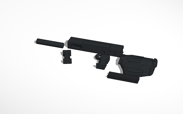3D design Halo SMG | Tinkercad