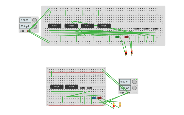 Circuit design Lab 4 - Tinkercad