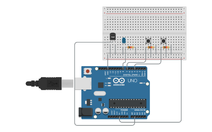 Circuit design UTS - Tinkercad