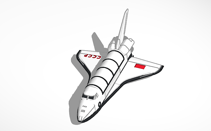 3D design Space Shuttle Buran - Tinkercad