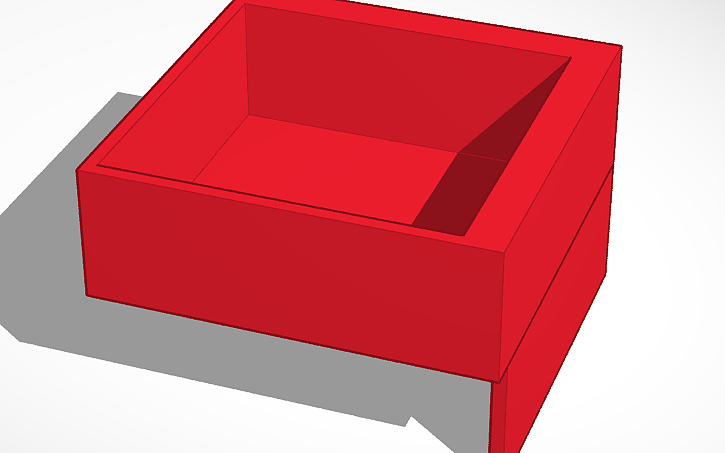 3D design Support pieds table 50x50mm | Tinkercad