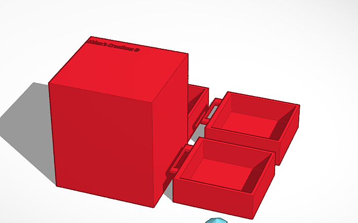 3D design Drawer - Tinkercad