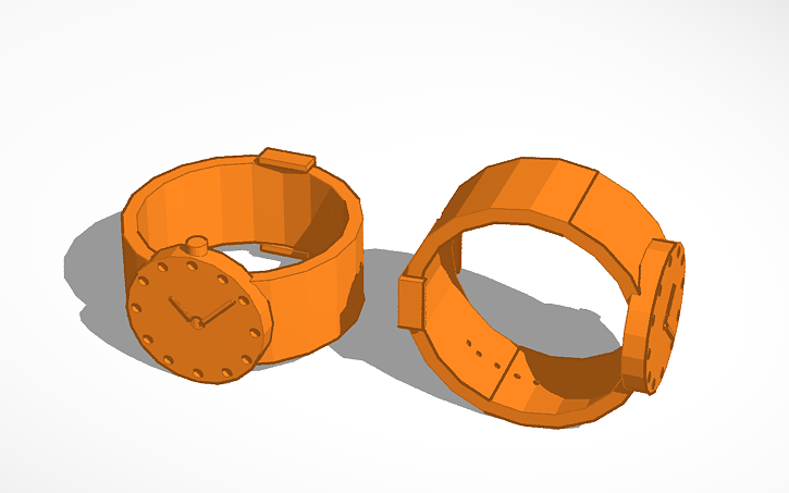 3D design watch - Tinkercad