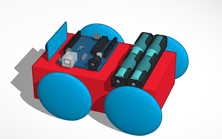 3D design Robot Prototype | Tinkercad