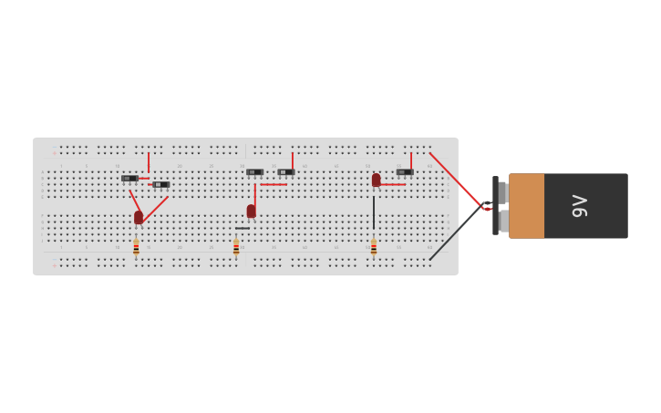 Circuit design Slideswitch LED - Tinkercad