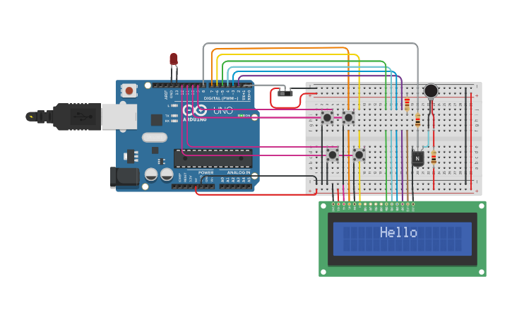 Circuit Design Circuit Button Test Tinkercad