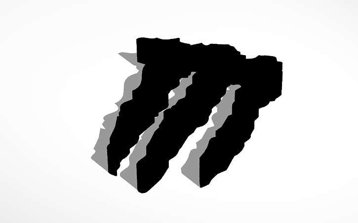 3D design monster logo | Tinkercad