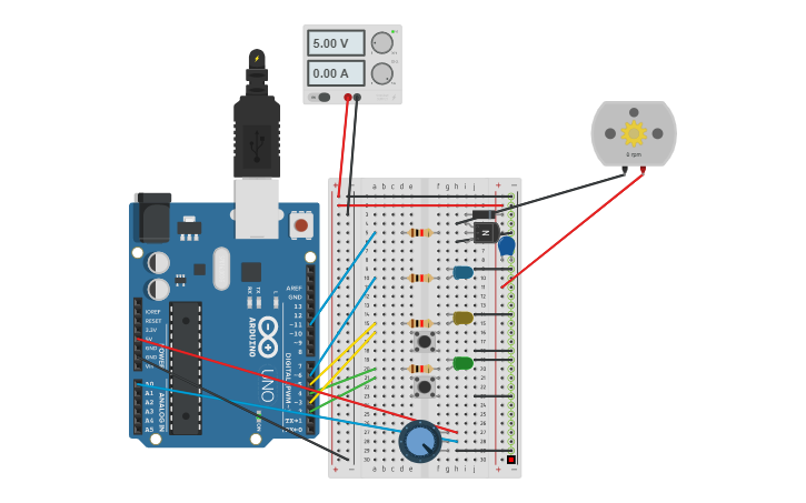 Circuit design Lab_C | Tinkercad