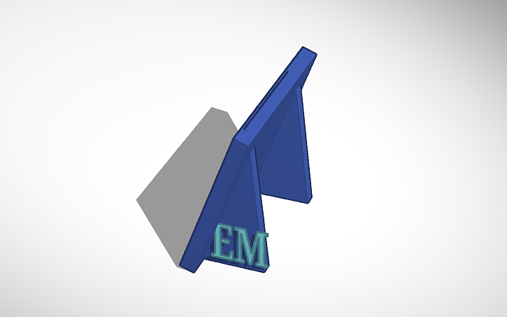 3D design Picture Frame - Tinkercad