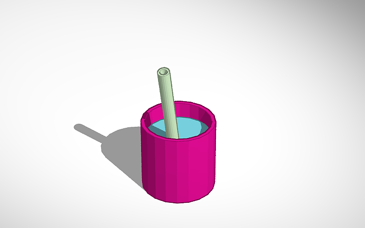 3D design water - Tinkercad