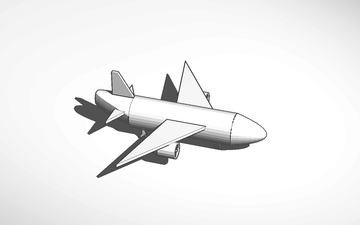 3D design Mini Plane | Tinkercad