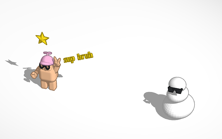 3D design Person - Tinkercad