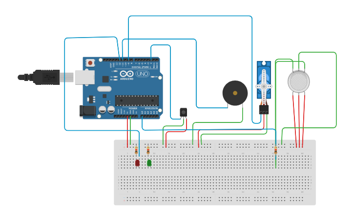 Circuit Design Arduino And Other Module Tinkercad