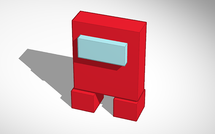 3D design among us | Tinkercad