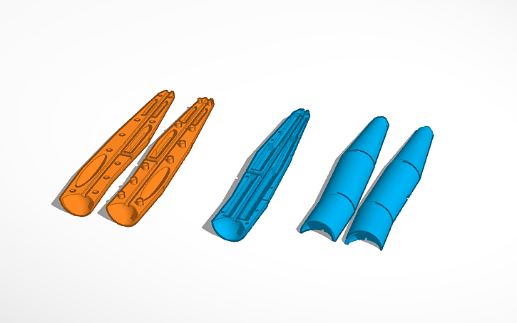 3D design jackfin popper lure poping - Tinkercad
