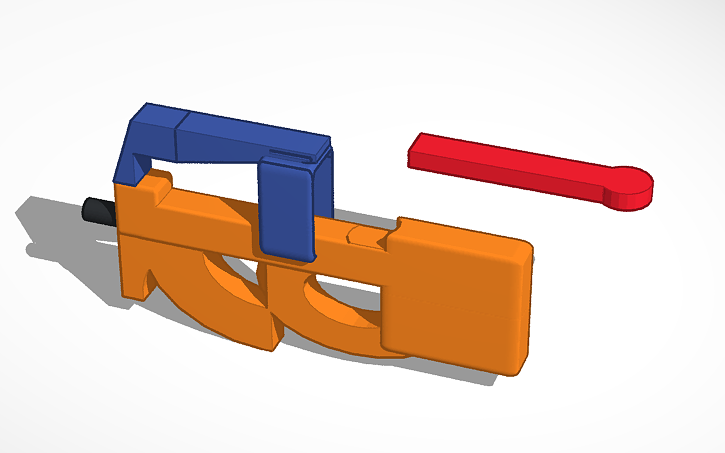 3D design P90 | Tinkercad
