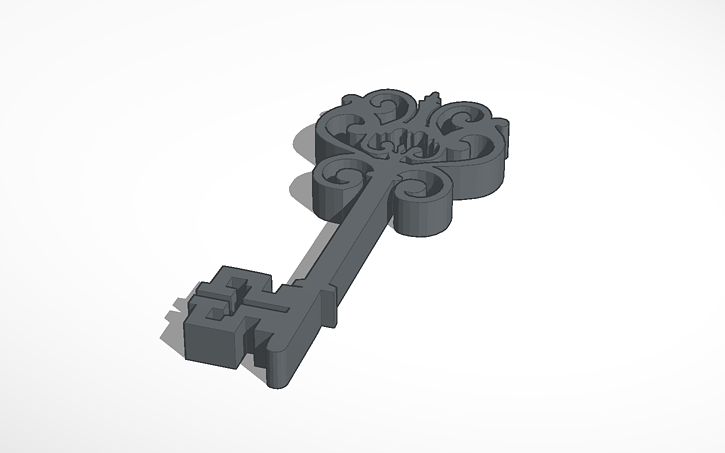 3D design Copy of Key | Tinkercad