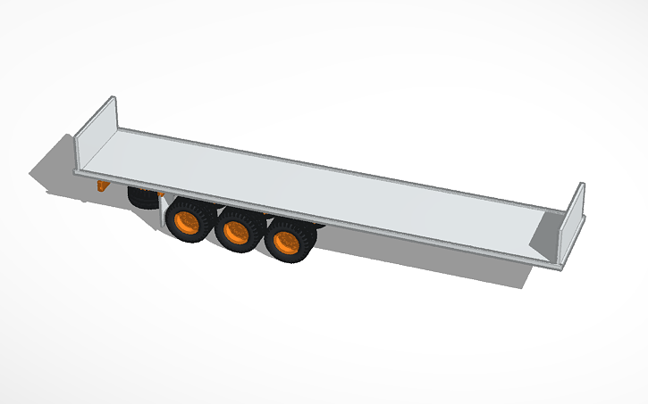 3D design trailer - Tinkercad