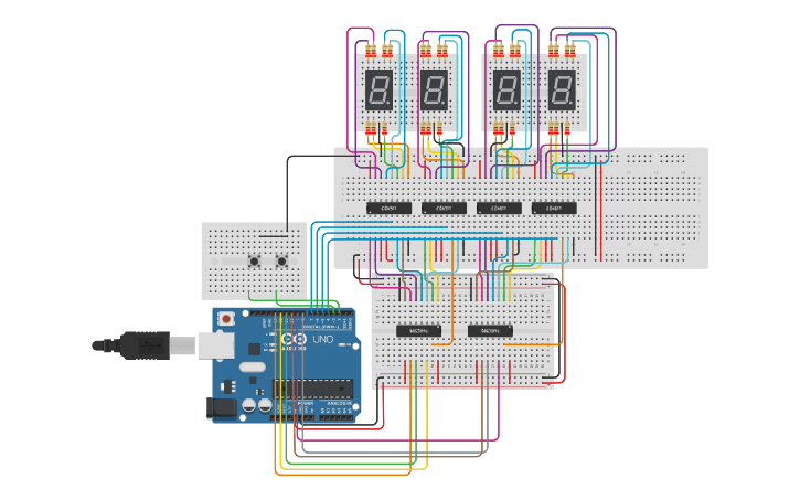 Circuit design Prova | Tinkercad