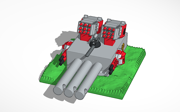 3D design TURRET - Tinkercad