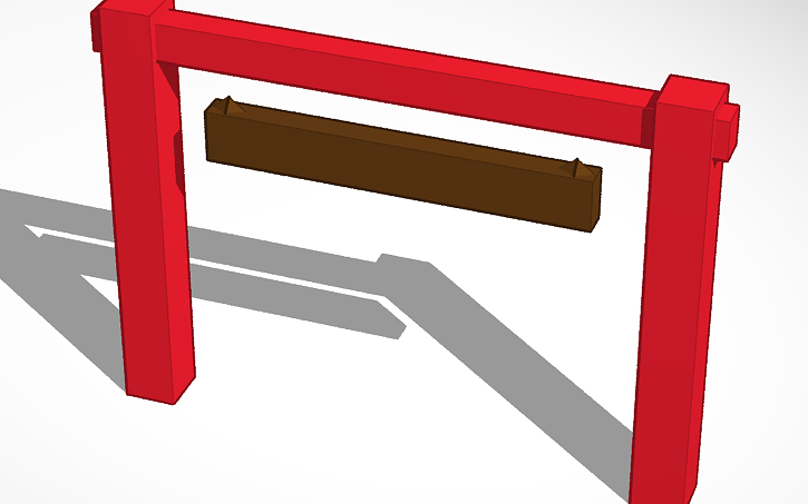 3D design sign - Tinkercad