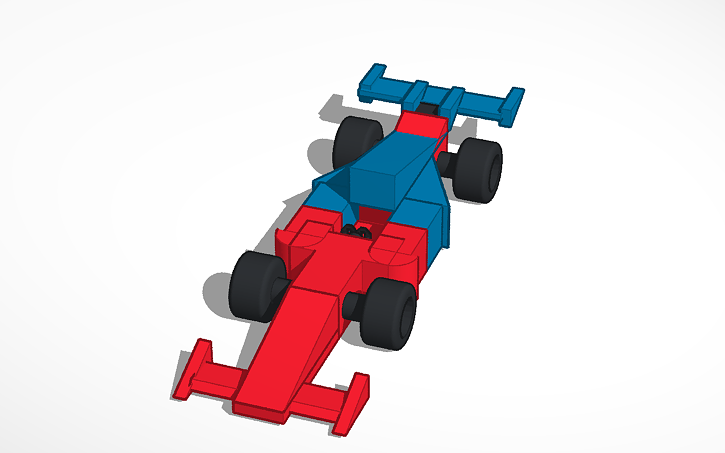 3D design formula racecar(Elite) - Tinkercad