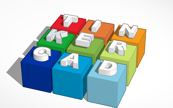 3D design 3D TINKERCAD LOGO | Tinkercad