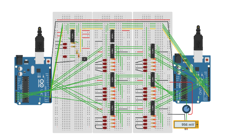 Circuit design avalon | Tinkercad