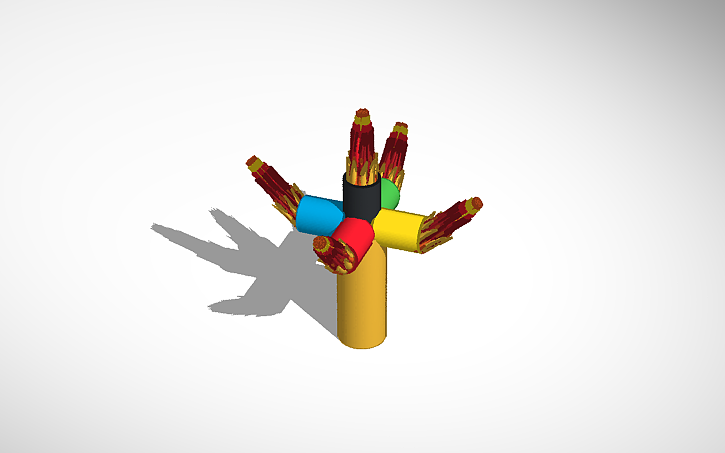 3D design Olympic torch | Tinkercad