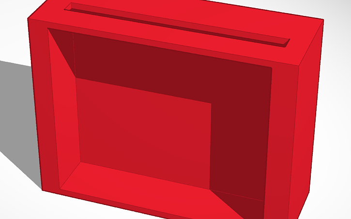 3D design ShadowBox - Tinkercad