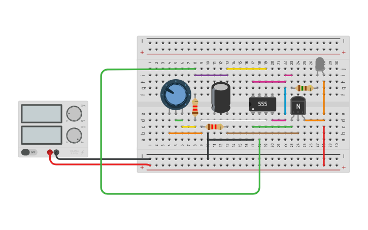 Circuit Design Pwm 555 Tinkercad