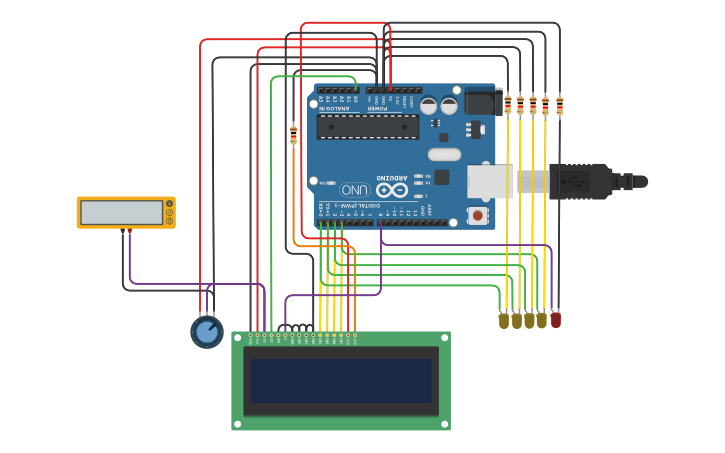 Circuit design LCD Display (Without ANY Library) | Tinkercad Circuit design LCD Display (Without ANY Library) | Tinkercad