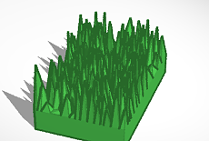 3D design Grass | Tinkercad