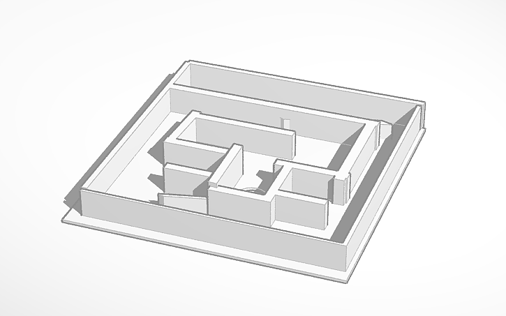 3D design marble maze - Tinkercad