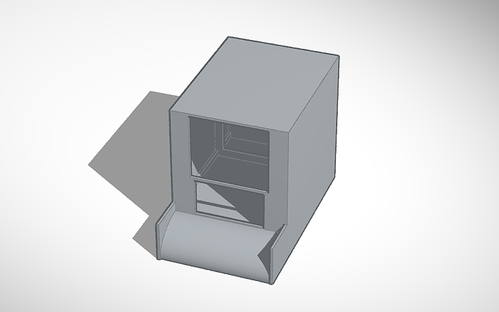3D design Automatic fish feeder - Tinkercad