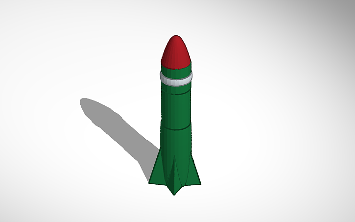 3D design Russian missile - Tinkercad