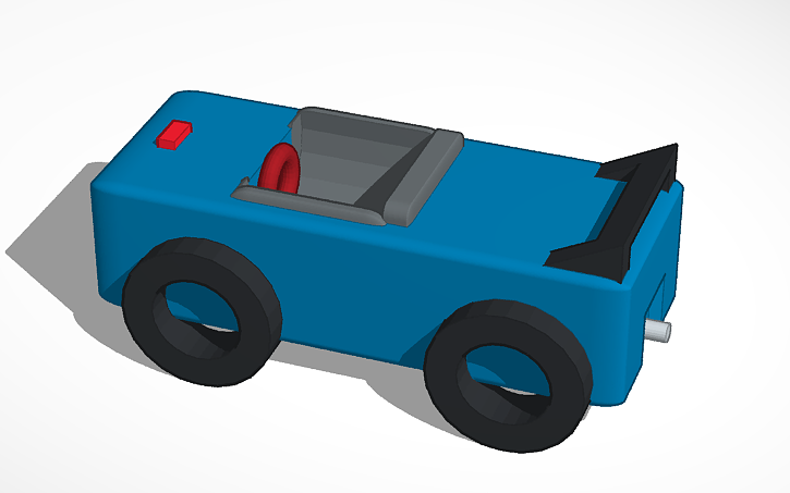 3D design car | Tinkercad