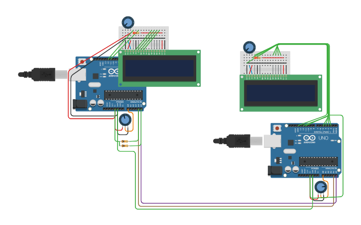 Circuit Design I2c Communication Protocol Tinkercad