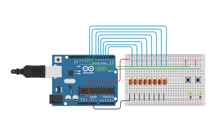 Circuit design Microswitch - Tinkercad