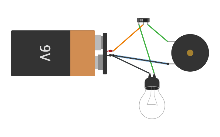 Circuit design 3º Conmutador o funciona una cosa o funciona otra ...