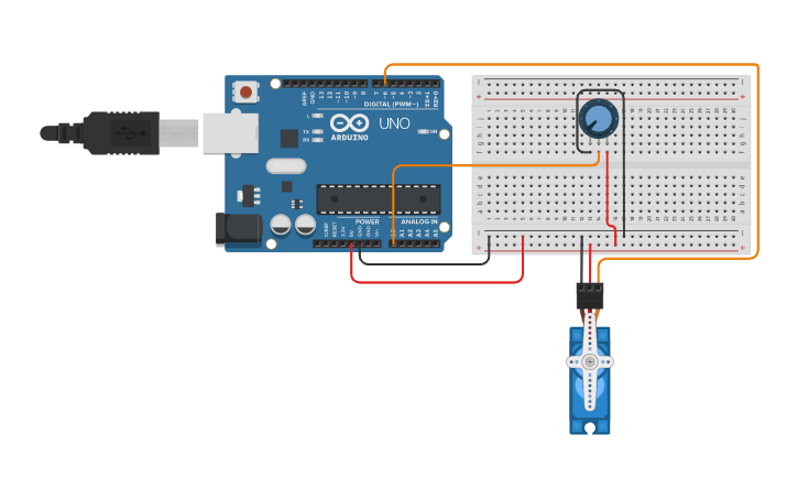 Circuit design CIRCUITO CON VARIABLE - Tinkercad