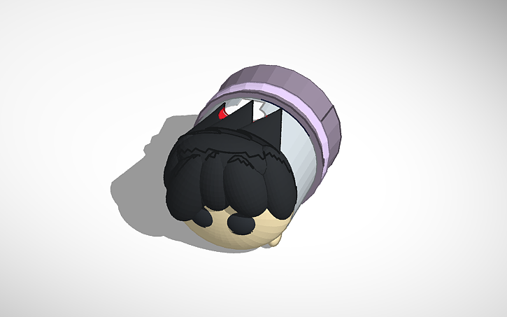 3D design Sasuke Tsum Tsum - Tinkercad