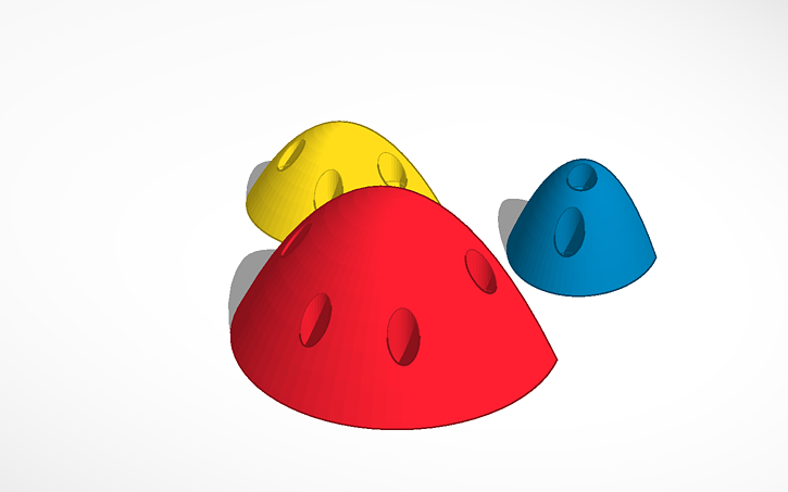 3D design Climbing Rock - Tinkercad