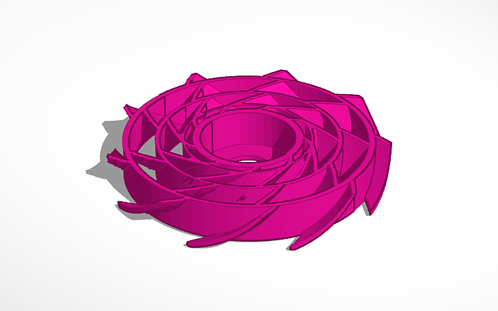 3D design Blade - Tinkercad