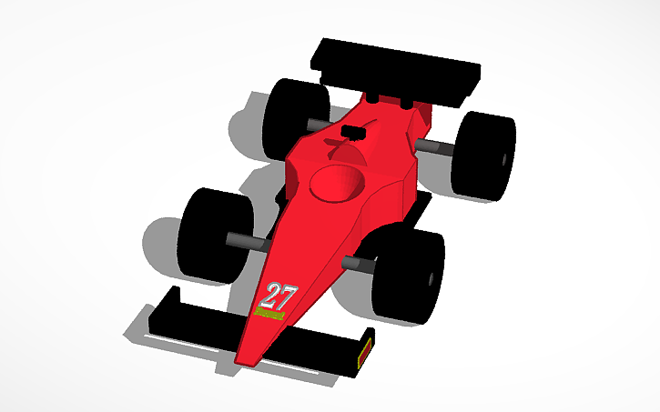 3D design F1 - Tinkercad