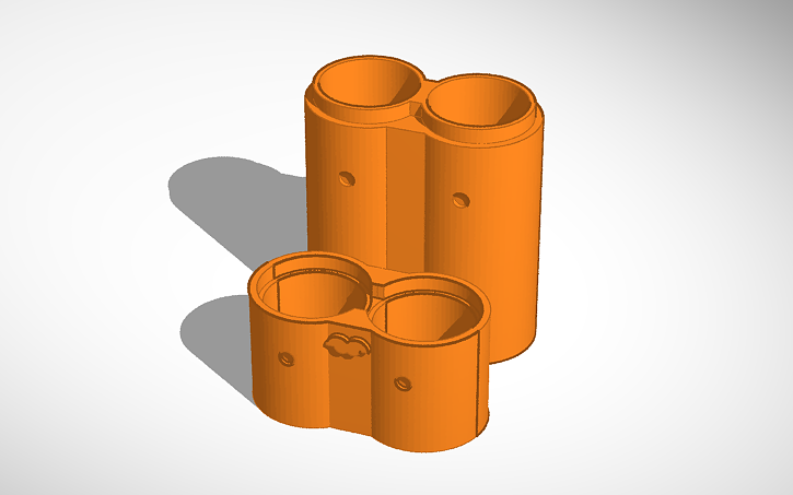 3D design 18650 Battery case | Tinkercad