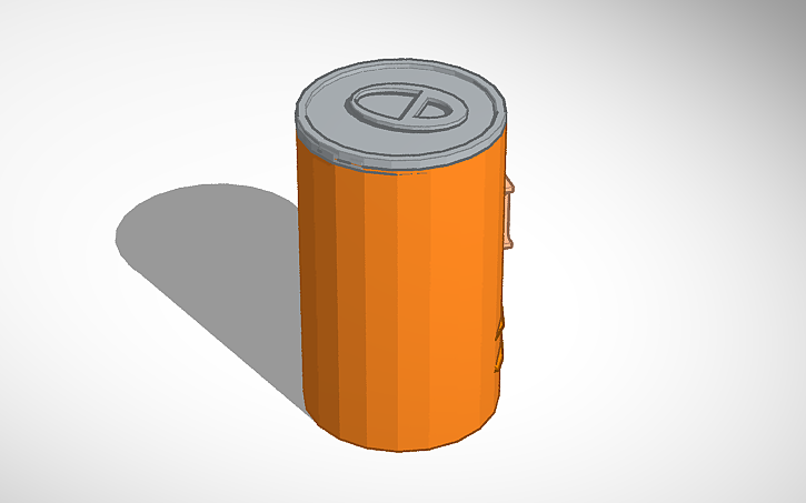 3D design Soda Can - Tinkercad
