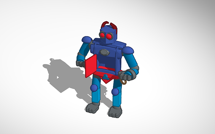 3D design robosapien | Tinkercad