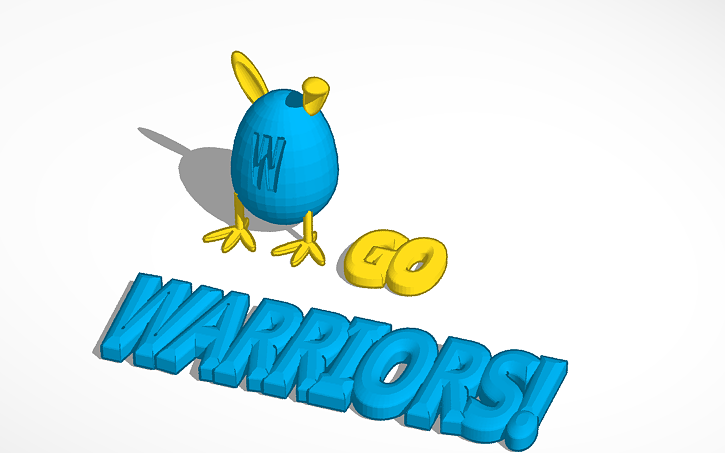 3D design dub chicken | Tinkercad