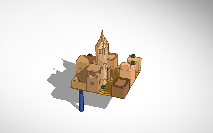 3D design Desert market | Tinkercad